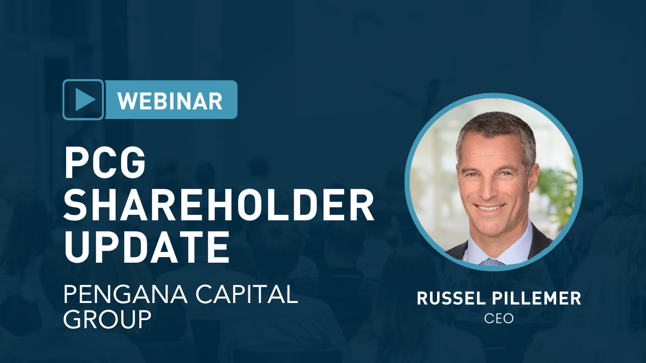 PCG Shareholder Update - Pengana Capital Group