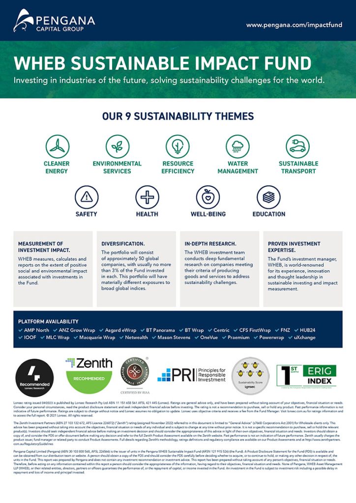 Fund Brochures - Pengana Capital Group