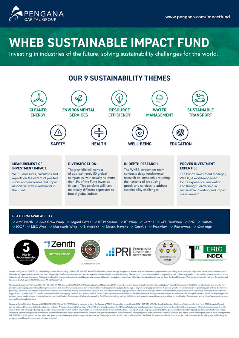 Fund Brochures - Pengana Capital Group